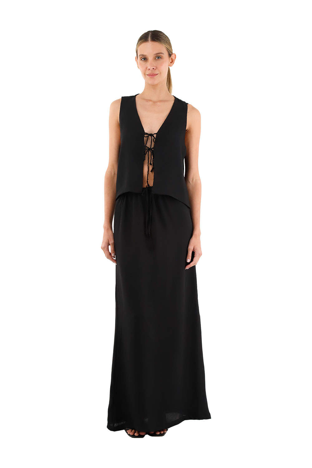 Top Audrey Negro - Mercedes Campuzano